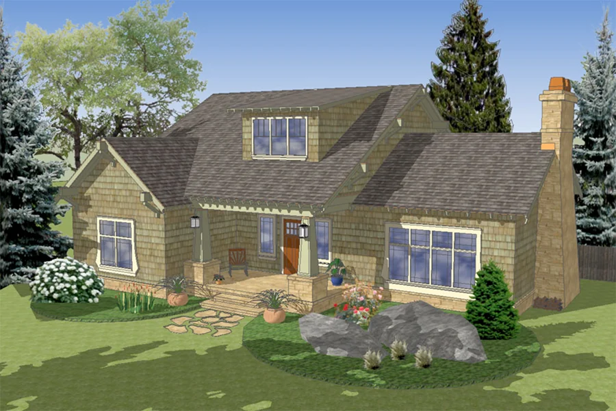 Timberline Cottage House Plan | Southern Living House Plans